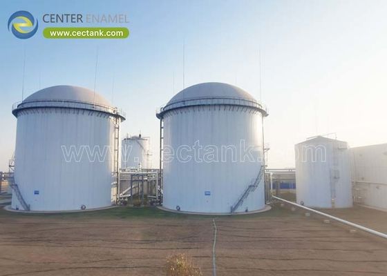 PH11 Biogas Storage Tank With Double Membrane Gas Holder