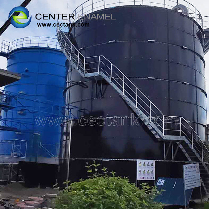 Center Enamel provide Glass Lined Steel SBR tanks for wastewater ...