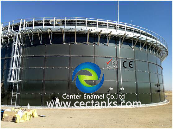 Enamel / GFS / GLS Vertical Glass Fused Steel Tanks More Than 20000 ...