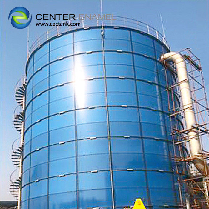 Factory Coated Bolted Steel Leachate Storage Tanks Confirmed To AWWA ...