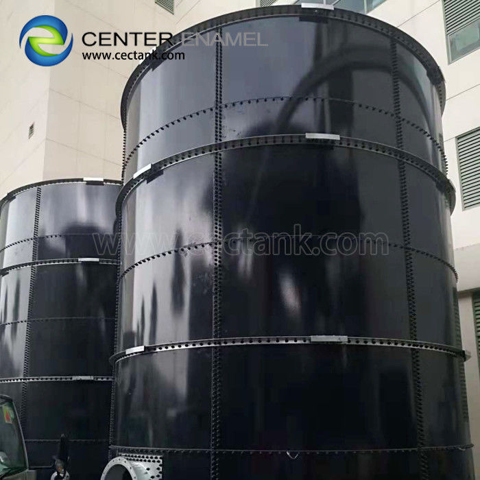 Bolted Steel Anaerobic Digestion Tank As Organic Waste Glass Fused To