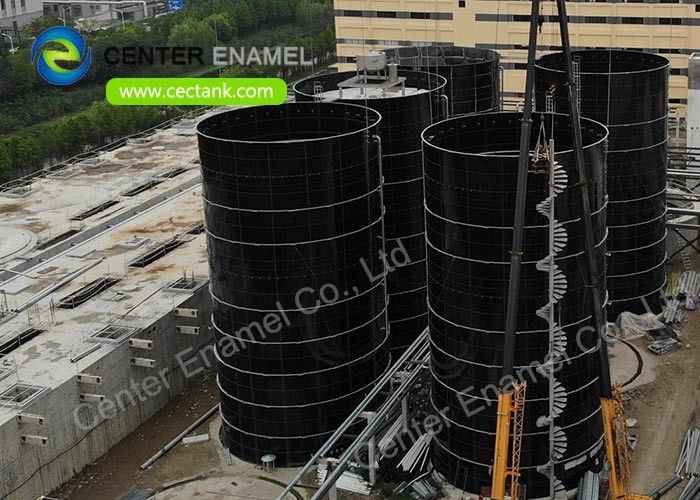 Anaerobic Digester Tank For Treatment Of Organic Waste In Wastewater ...