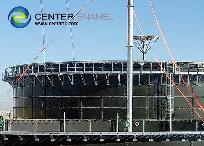 Customized Glass Lined Water Storage Tanks With AWWA D103-09 Design ...