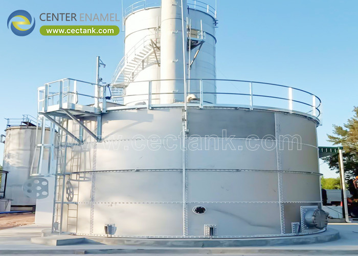 Center Enamel Provides Big Capacity Stainless Steel Tanks For Mining ...
