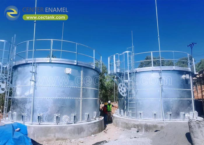 Center Enamel Provides Lower Maintenance Galvanized Steel Tanks For ...