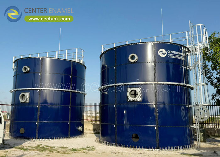 Glass-Fused-to-Steel (GFS) Bolted Sludge Storage Tanks with a 30-Year ...