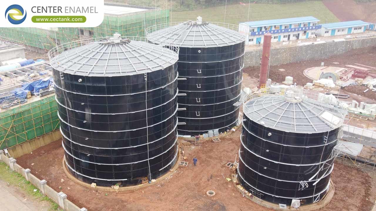 Biogas Storage Tanks & Anaerobic Digestion in Wastewater Treatment ...
