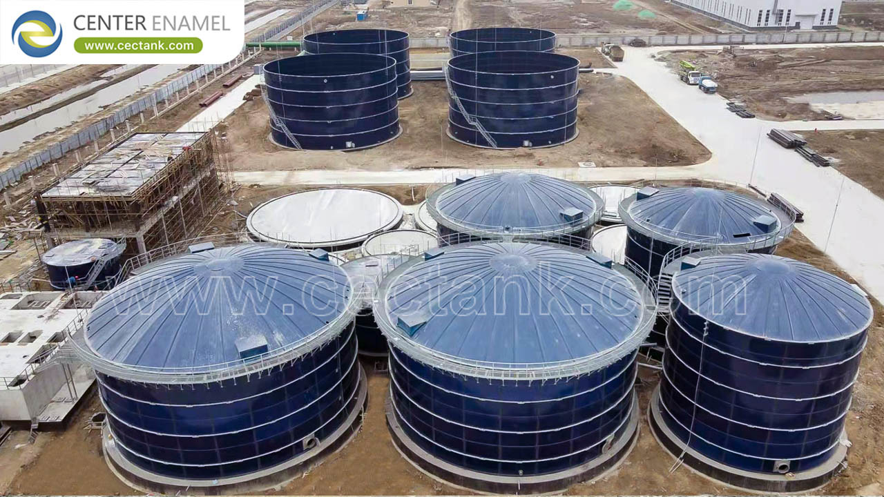 Glass Fused to Steel Tank for Farm Agriculture Livestock Biogas ...