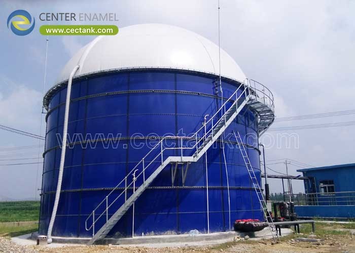 Biogas Double Membrane Gas Storage Tank for Anaerobic Digestion Farm ...
