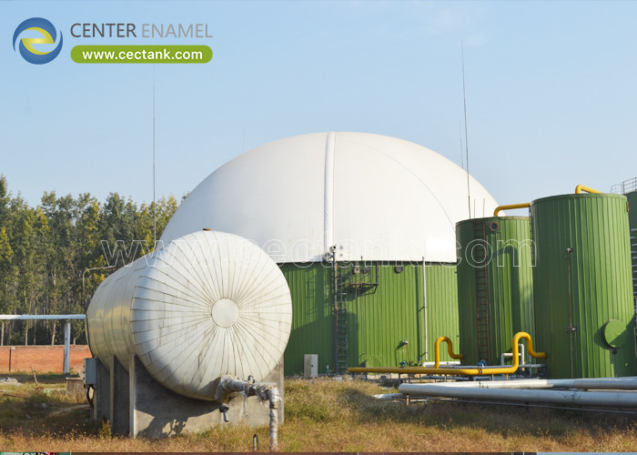 Glass Lined Steel Anaerobic Digestion Tanks with Customized Tank Colors ...