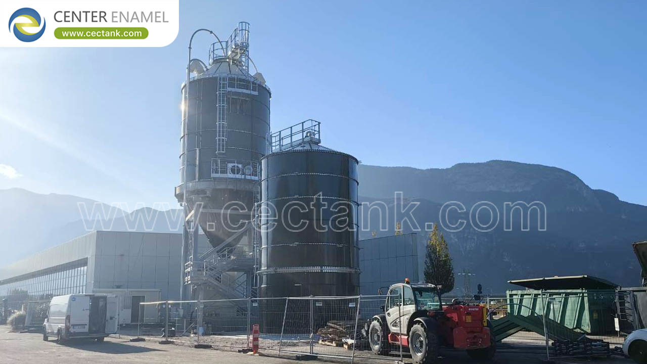 Glass-Fused-to-Steel Tanks as Grain Storage Silos for Corn and Seeds ...