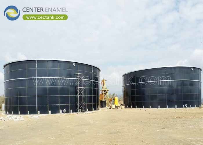 Glass Lined Steel Industrial Liquid Storage Tanks for Crude Oil Storage ...