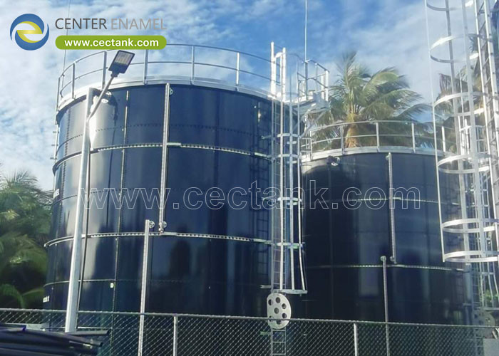 Expandable Glass Lined Steel Water Storage Tanks With Customized Color