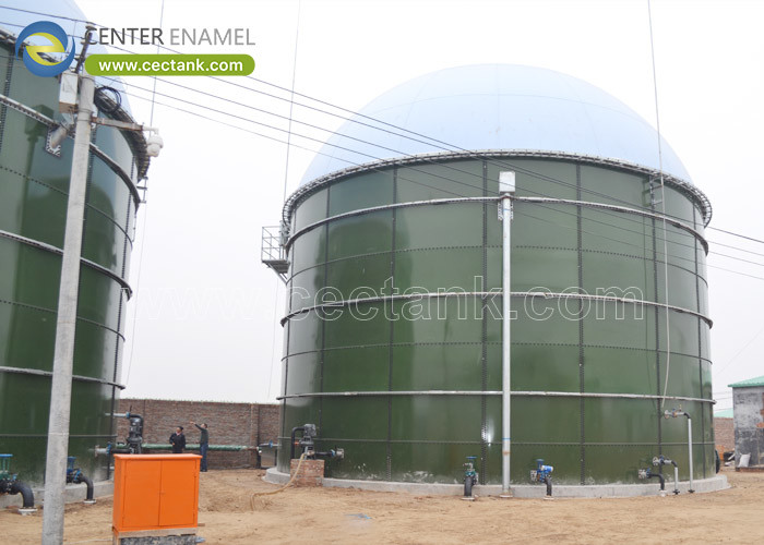 100k Gallon Bolted Steel Biogas Storage Tank for Biogas Digestion Plant ...