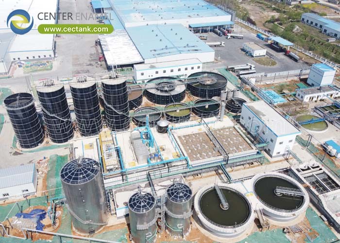 Bolted Steel Industrial Water Tanks for Wastewater Treatment Projects ...