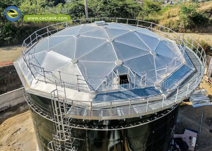 Center Enamel Can Provide Aluminum Dome Roofs for Bangladesh Crude Oil ...