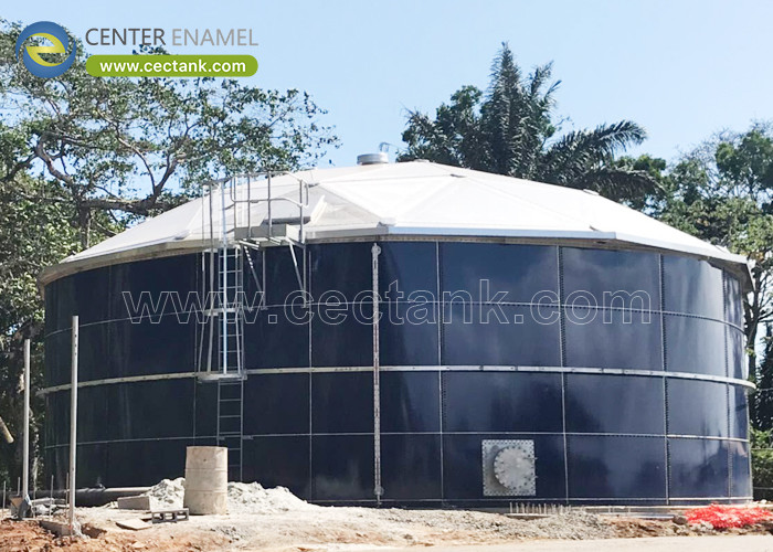 Center Enamel can Provide Aluminum Dome Roofs for Cambodia Crude Oil ...
