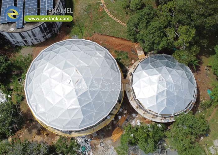 Center Enamel can Provide Aluminum Dome Roofs for China Crude Oil ...