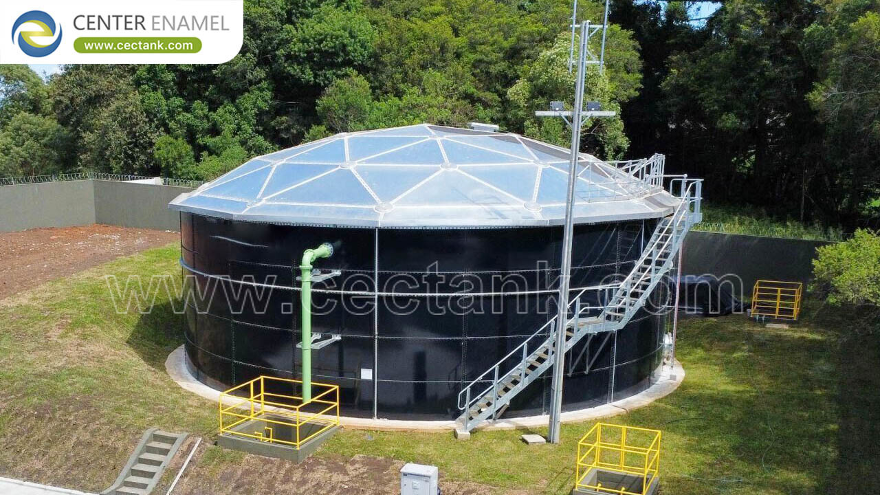 Center Enamel can Provide Aluminum Dome Roofs for Nepal Crude Oil ...