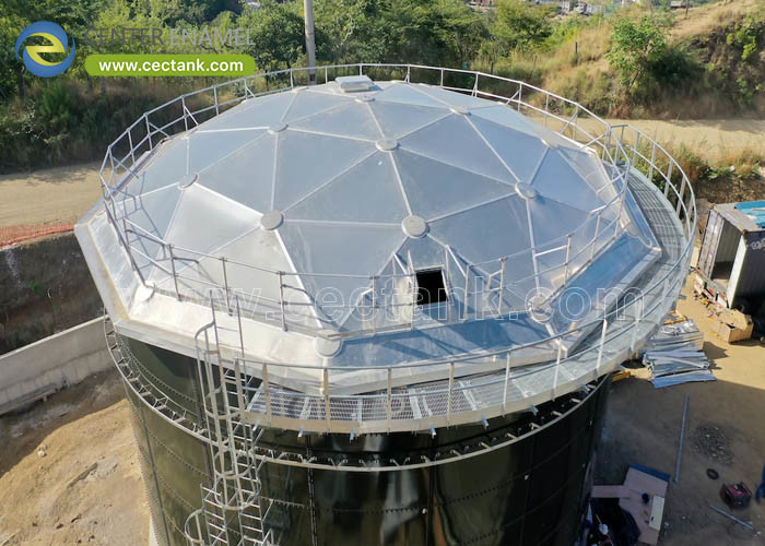 Center Enamel can Provide Aluminum Dome Roofs for Belgium Crude Oil Storage Tanks