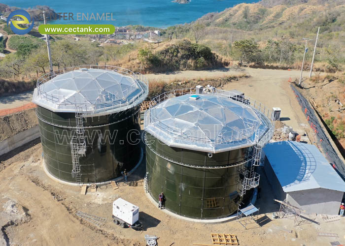 Center Enamel can Provide Aluminum Dome Roofs for France Crude Oil ...