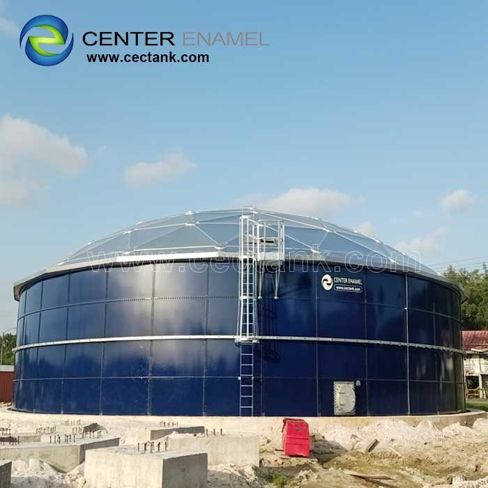 Center Enamel can Provide Aluminum Dome Roofs for Mauritius Crude Oil ...