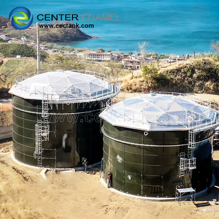 Center Enamel can Provide Aluminum Dome Roofs for Mali Crude Oil ...