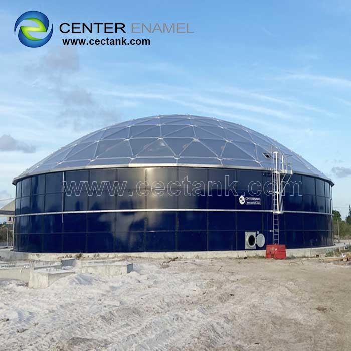 Center Enamel can Provide Aluminum Dome Roofs for Liberia Crude Oil ...