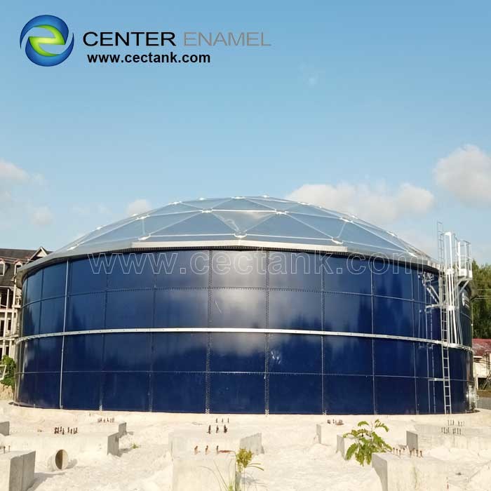 Center Enamel can Provide Aluminum Dome Roofs for Rwanda Crude Oil ...
