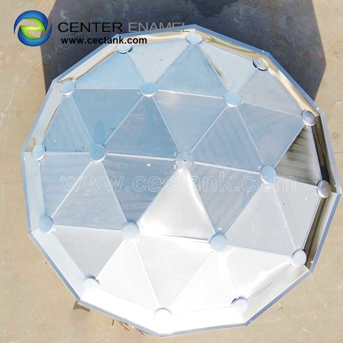 Center Enamel can Provide Aluminum Dome Roofs for South Africa Crude ...