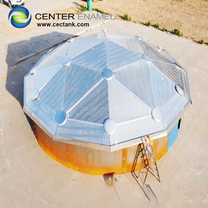 Center Enamel can Provide Aluminum Dome Roofs for South Sudan Crude Oil ...