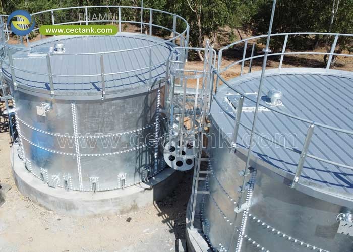 Aluminum Roof Galvanized Steel Tanks For Cola Storage Extended Benefits ...