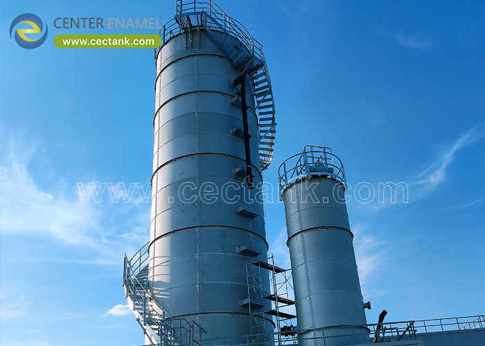 Vertical Stainless Steel Oil Storage Tanks for Industrial Use