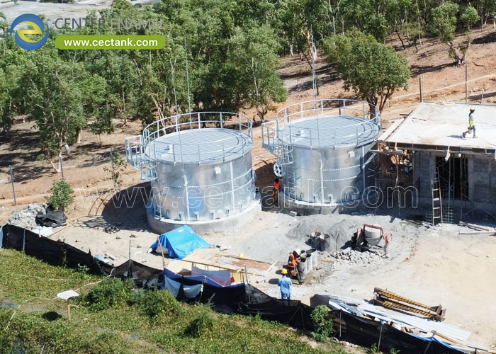 Eco-Friendly Galvanized Steel Rainwater Harvesting Tanks