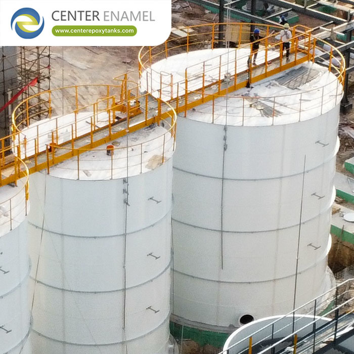 Reliable Epoxy Coated Steel Gas Holder Biogas Storage Tanks Maximizing ...
