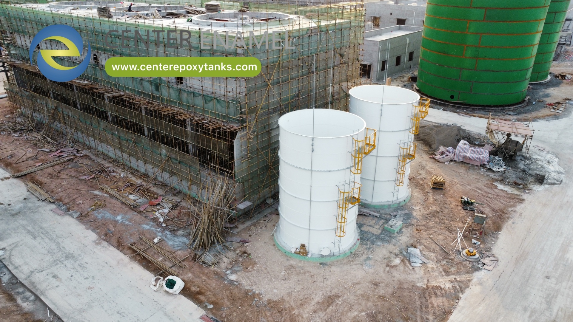 Epoxy Coated Steel Bolted Tanks for Agricultural Waste: Manages Liquid ...