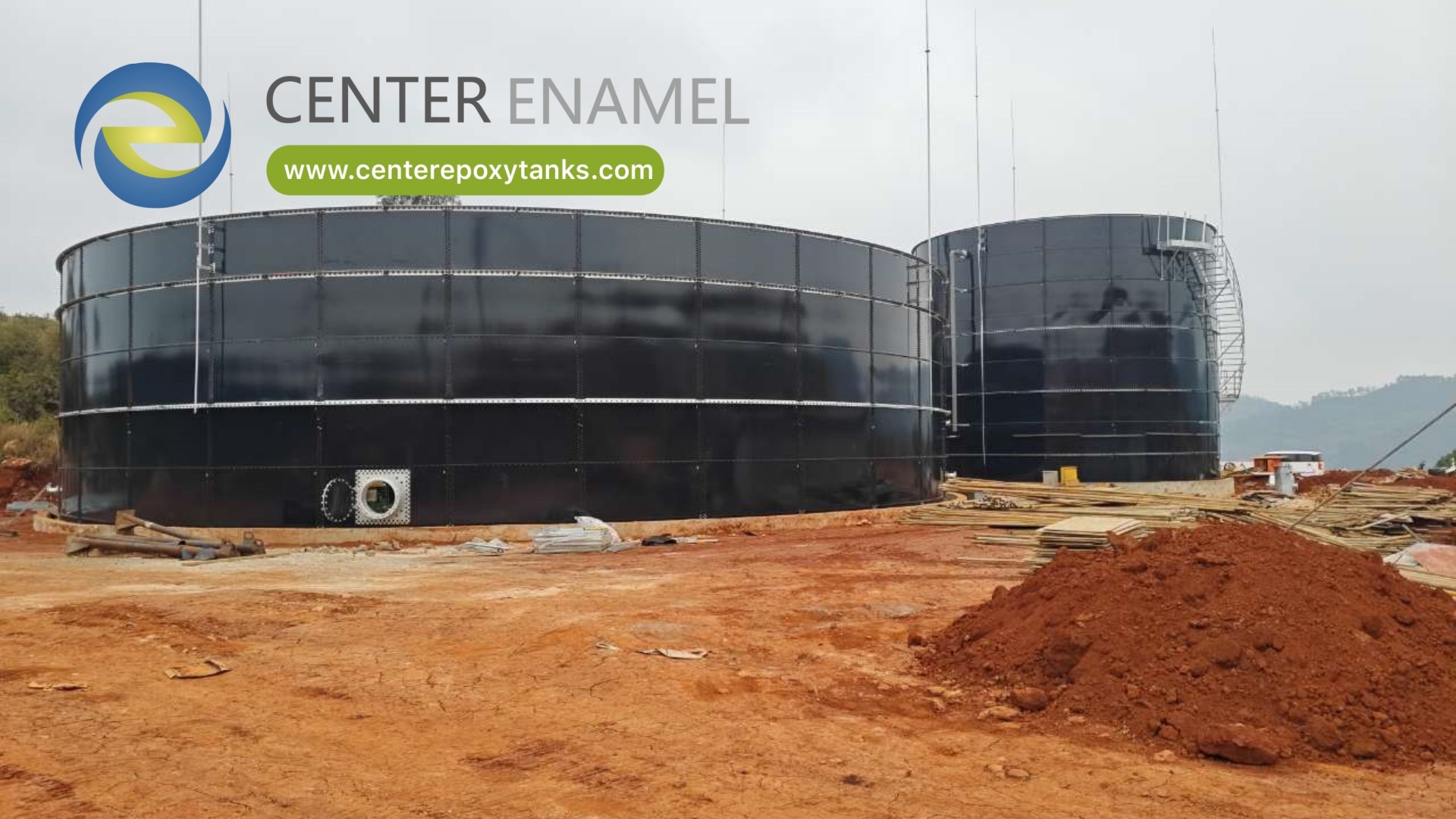Epoxy Coated Steel Bolted Tanks for Slurry Storage: Contains Diverse ...