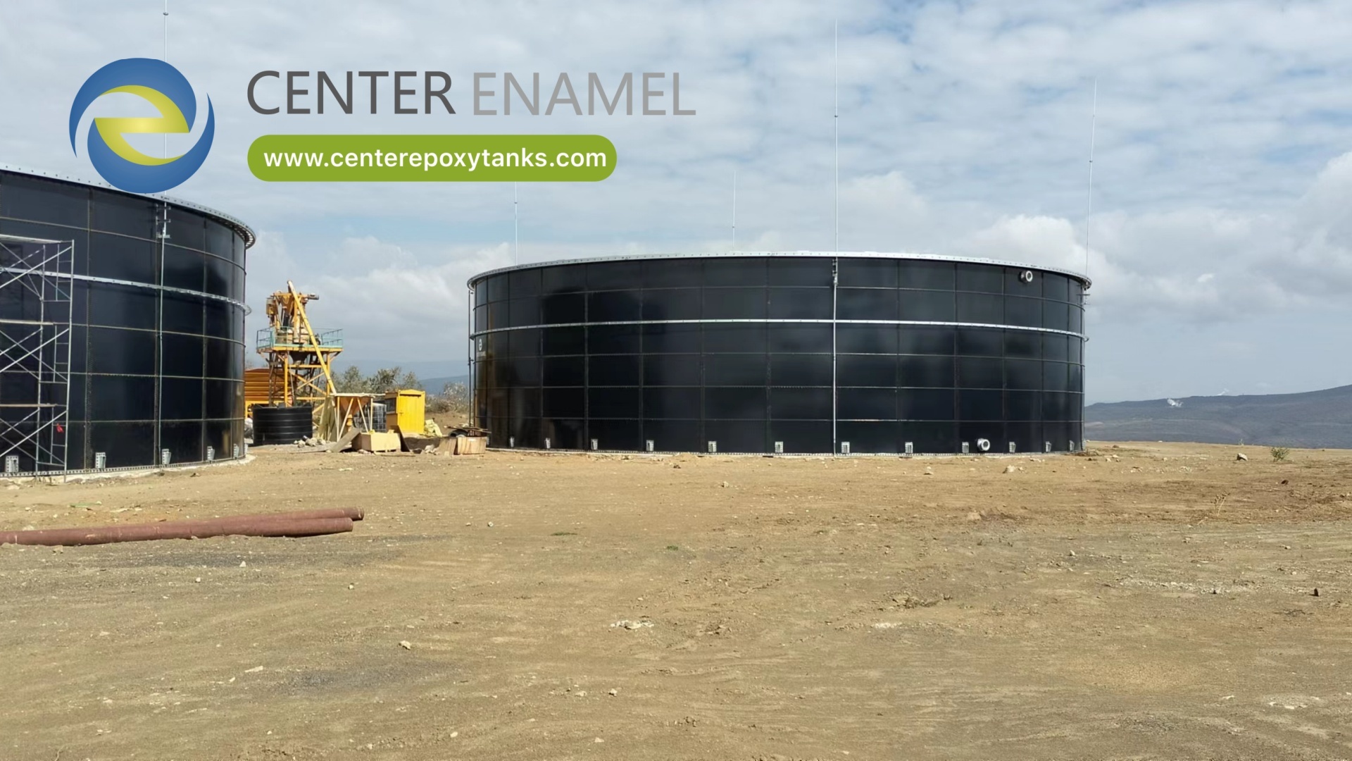 Epoxy Coated Steel Bolted Tanks for Fish Farm Water: Provides Reliable ...