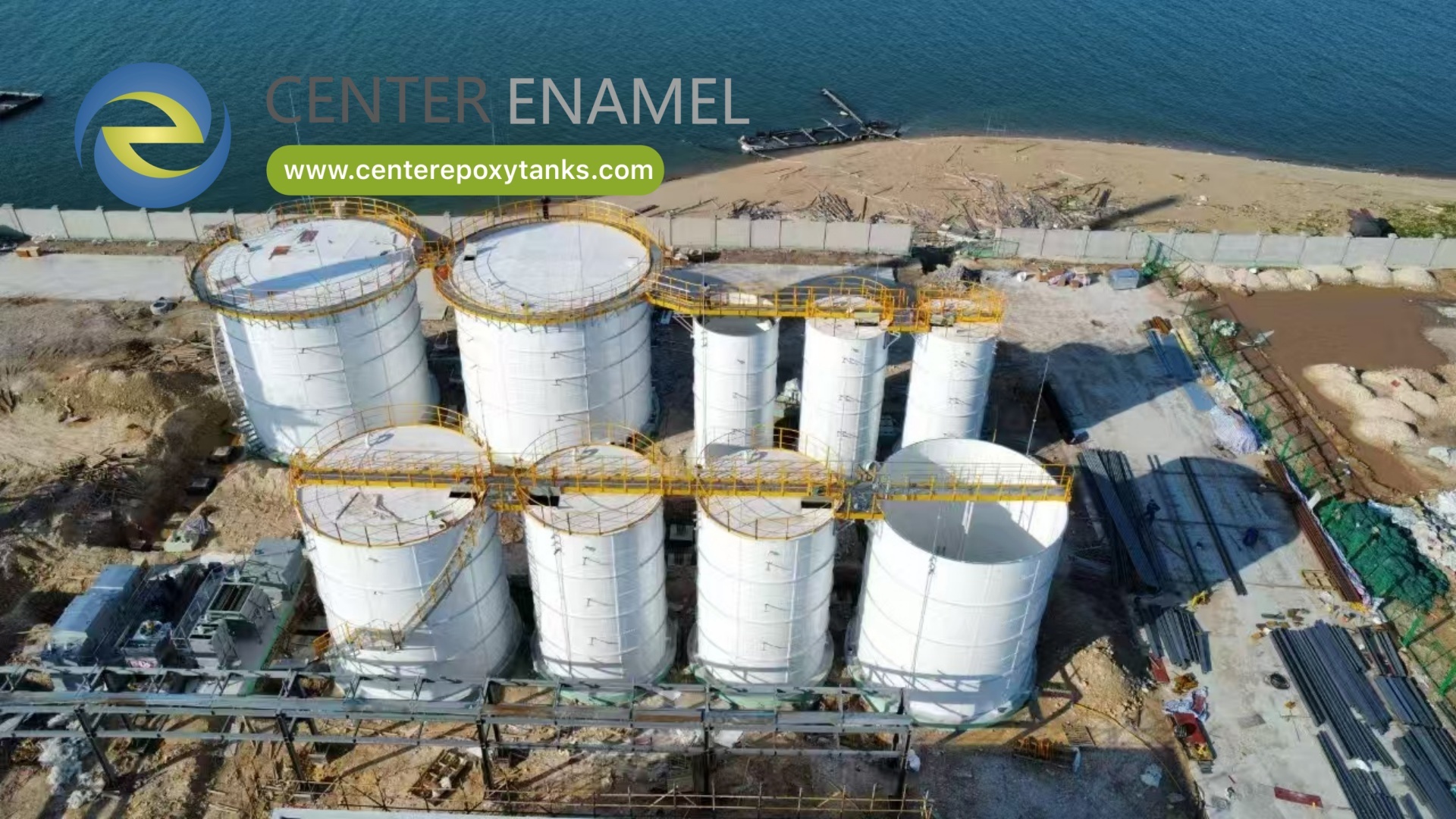Epoxy Coated Steel Bolted Tanks for Crude Oil: Large-Scale Raw Oil ...