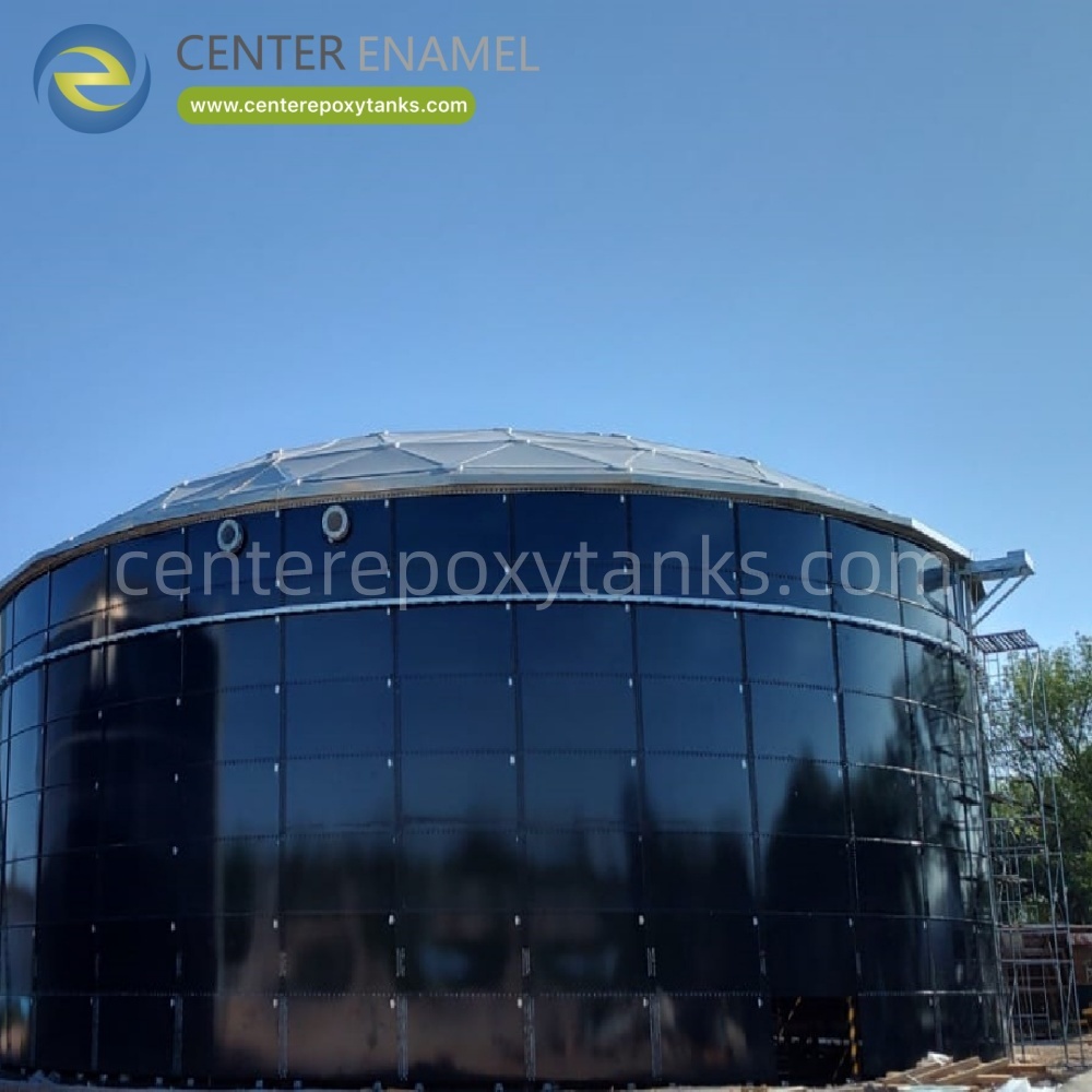 Aluminum Dome Roofs for Dry Bulk Storage Tanks: Provides a Lightweight ...