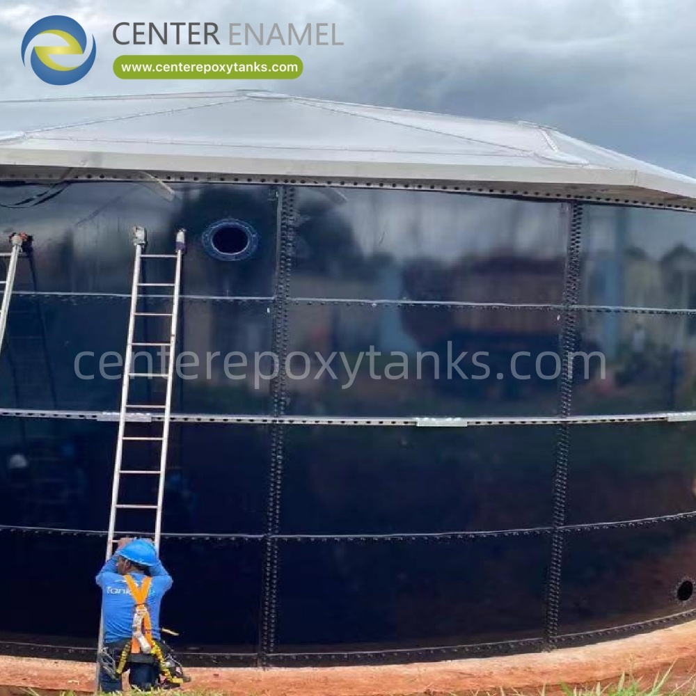 Aluminum Dome Roof for Potable Drinking Water Tanks: Protects drinking ...