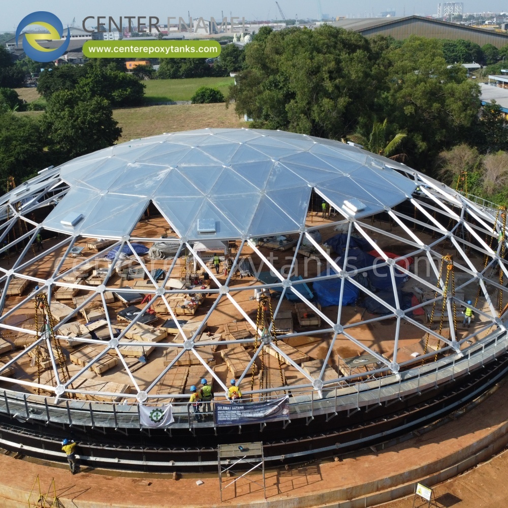 Aluminum Dome Roof for Petroleum Storage Tanks: Controls VOC emissions ...