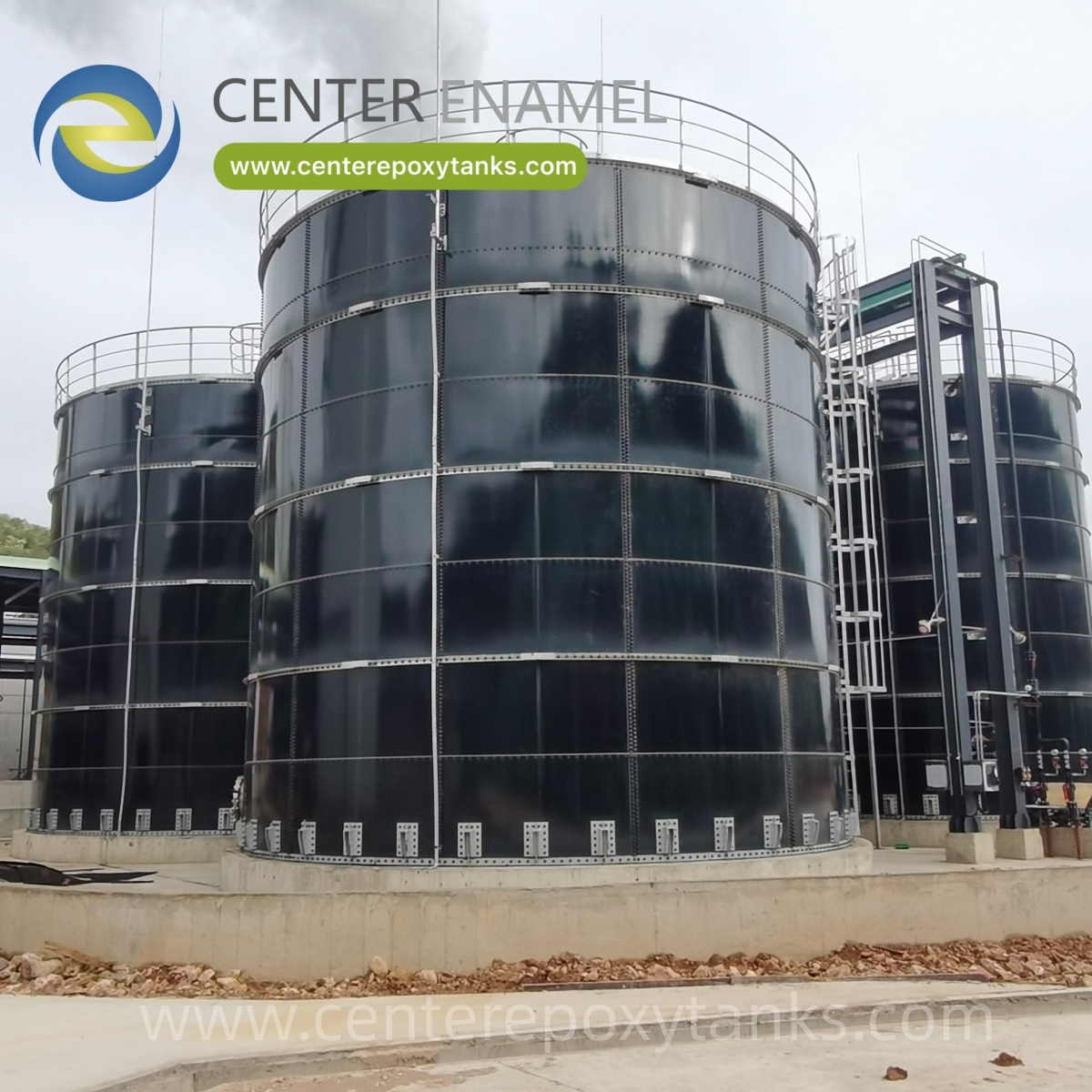 Epoxy Coated Bolted Tanks for High-Strength Organic Wastewater ...