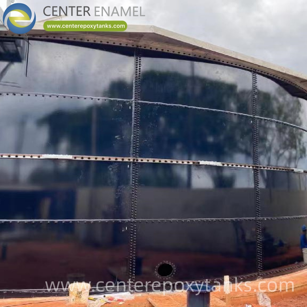 Aluminum Geodesic Dome for Chemical Storage Tanks: Provides a ...