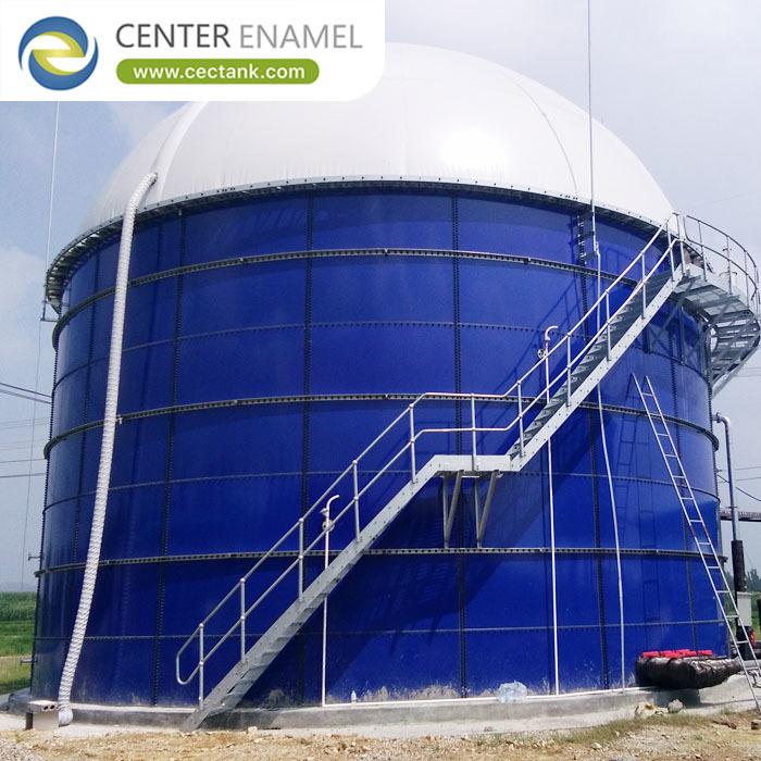 Double Membrane Biogas Holder for a Chemical Wastewater Treatment Plant ...