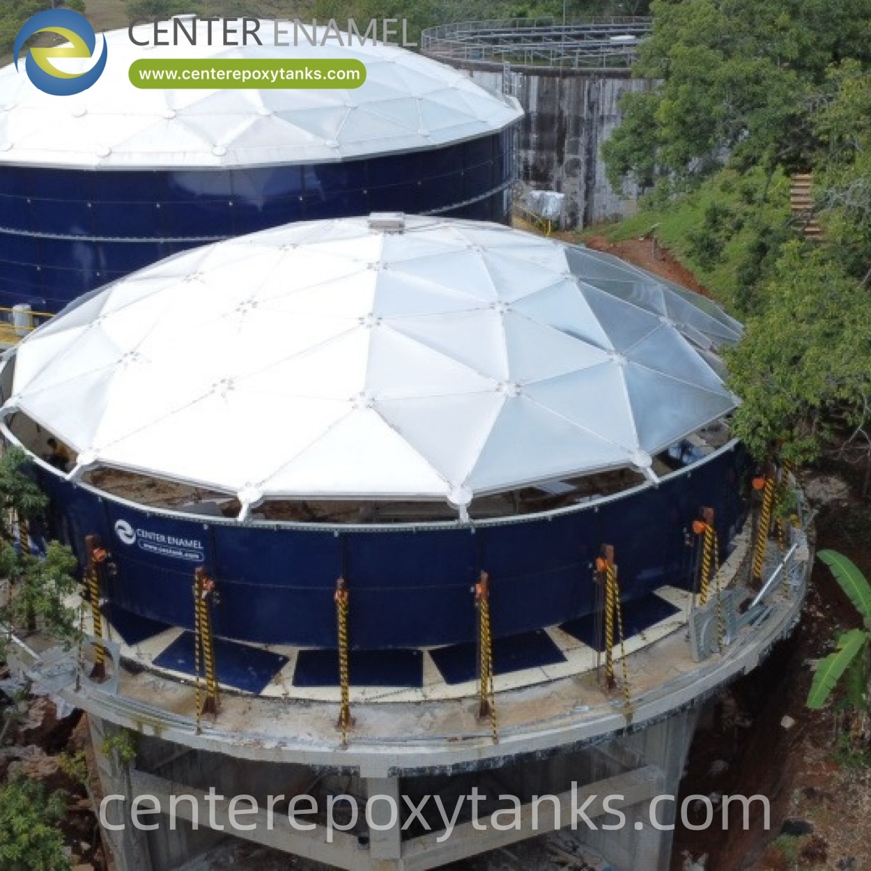 Aluminum Dome for Fire Protection Water Storage Tanks: Secures the ...