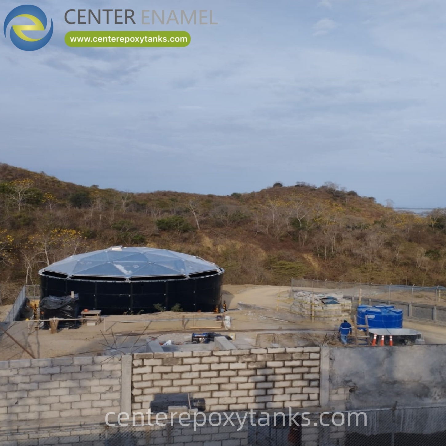 Aluminum Geodesic Dome Roof for Welded Stainless Steel Petroleum and ...