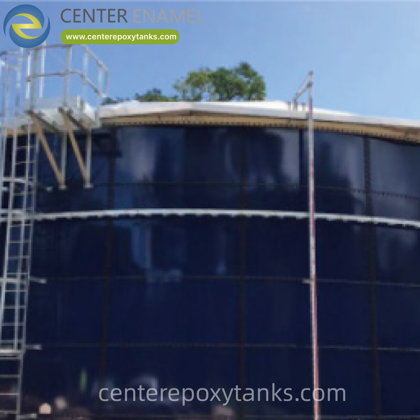 Aluminum Geodesic Dome Roof for Welded Stainless Steel Heavy Fuel Oil ...