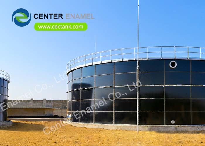 30000 Gallons Glass Fused Steel Tanks / GFS Agriculture Water Tanks For ...