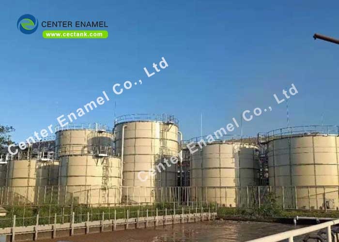 Bolted Steel Sludge Storage Tanks / AWWA D103-09 Design Standards Water ...